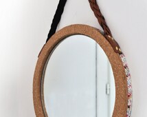 Unique cork mirror related items | Etsy