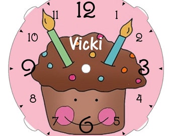 Cupcake clock | Etsy