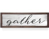 Unique gather sign related items | Etsy