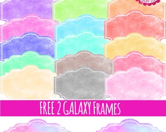 Frame clipart clipartPNG Digital Frames Watercolor banner