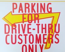 Unique drive thru related items | Etsy
