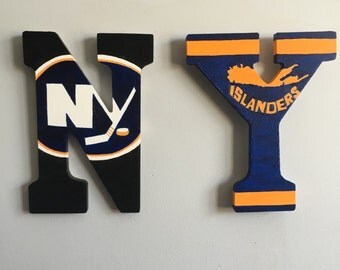 Unique hockey letters related items | Etsy