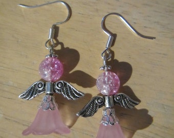 Angel earrings | Etsy