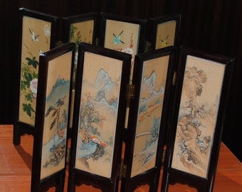 Japanese silk screen | Etsy