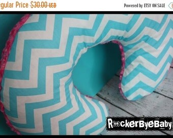 SUMMER SALE Custom Double Minky Boppy Cover You by RockerByeBaby