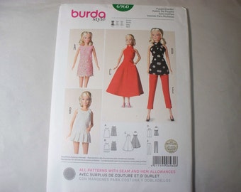 Burda doll pattern | Etsy