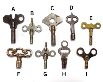 Wind up clock keys | Etsy