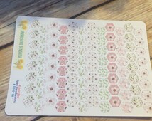 Popular items for hexagon stickers on Etsy