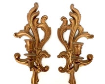 Unique syroco sconces related items | Etsy