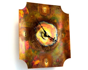 Unique distressed clock related items | Etsy