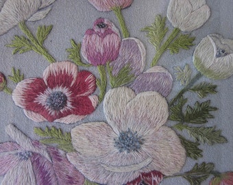 Crewel flowers | Etsy