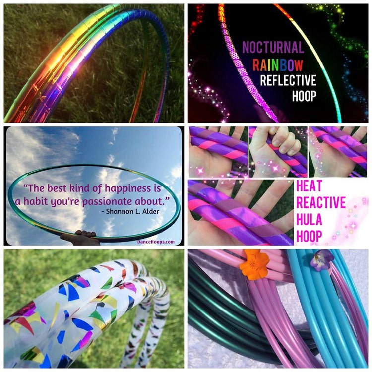 Anna Frozen Dance & Exercise Hula Hoop COLLAPSIBLE by DanceHoops