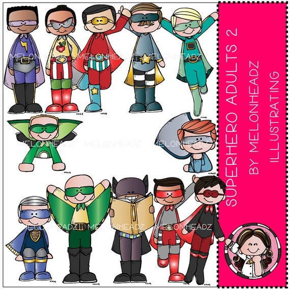 Melonheadz: Superhero Adults 2 Combo Pack