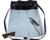 Unique bird backpack related items | Etsy