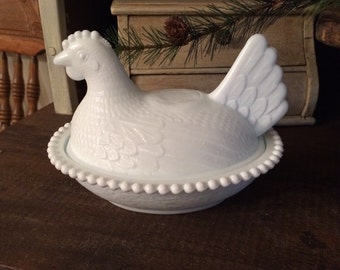 Chicken candy dish | Etsy