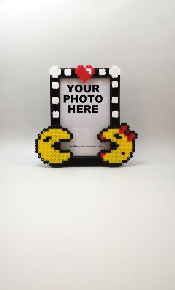 Pac Man Couples Picture Frame