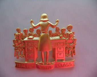 Items similar to Teacher and Class Personalized Handpainted Christmas ...