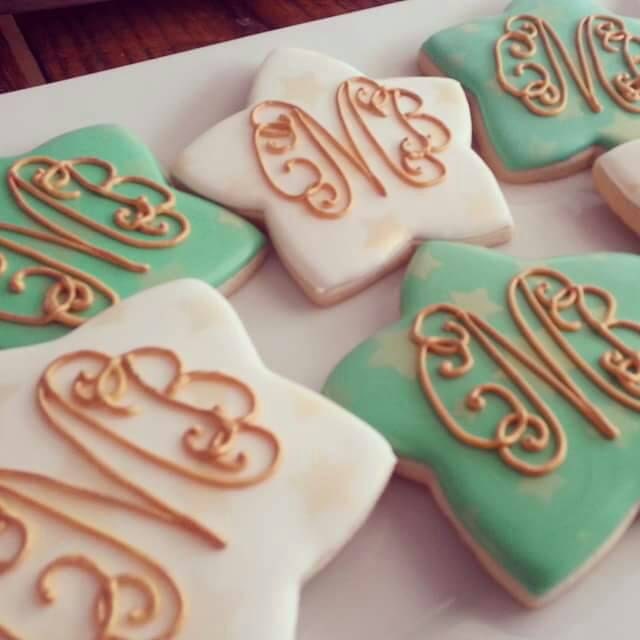 Monogram Cookies
