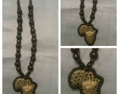 Authentic Custom Leather Medallion Necklaces to give you that
