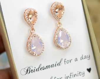 Blush earrings | Etsy