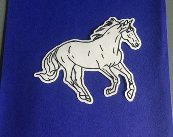 Horse car decal | Etsy