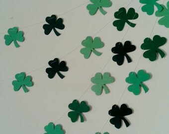 Clover garland | Etsy