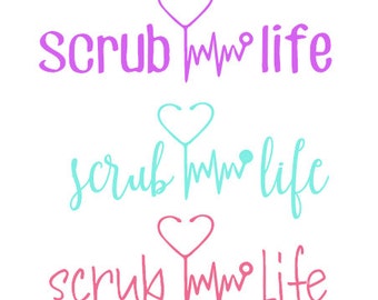 Scrubs decal | Etsy