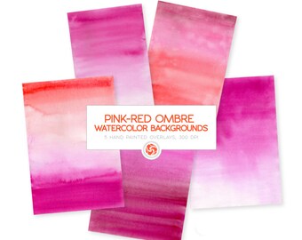 Watercolor overlay | Etsy