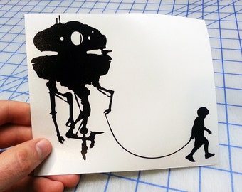 Star Wars Ship decals.. AT AT Decal.. B Wing by TheVinylGoods