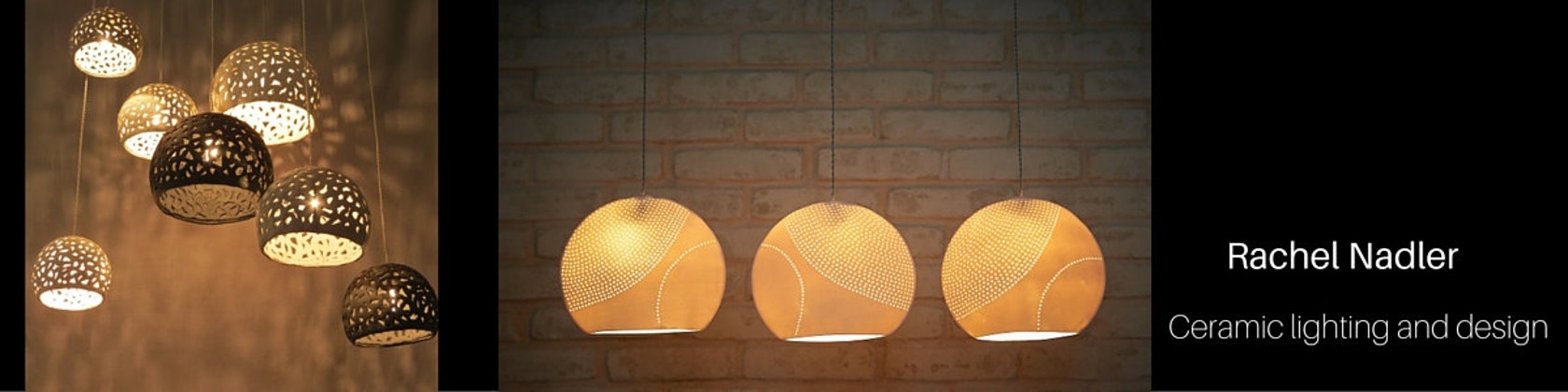 Lighting design and ceramics by Rachel by rachelnadlerceramics