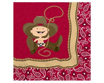 Western napkins | Etsy