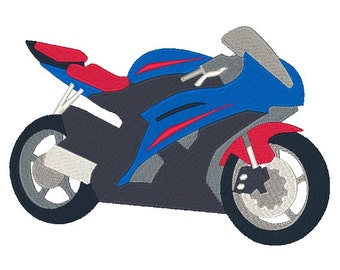 Unique motorcycle applique related items | Etsy