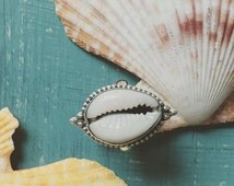 Popular items for cowrie shell ring on Etsy