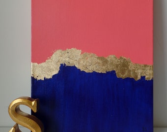 Coral abstract art | Etsy