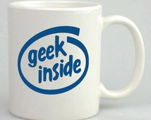 Unique geek mug related items | Etsy