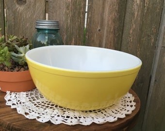 Yellow milk glass | Etsy