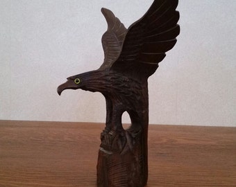 Hawk sculpture | Etsy