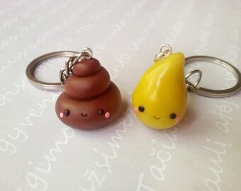 Poop keychain | Etsy