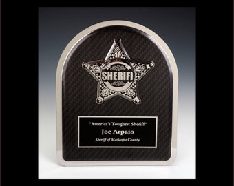 Police plaque | Etsy