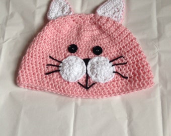 Baby cat hat | Etsy