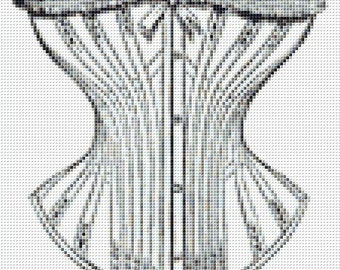 Embroidery corset | Etsy