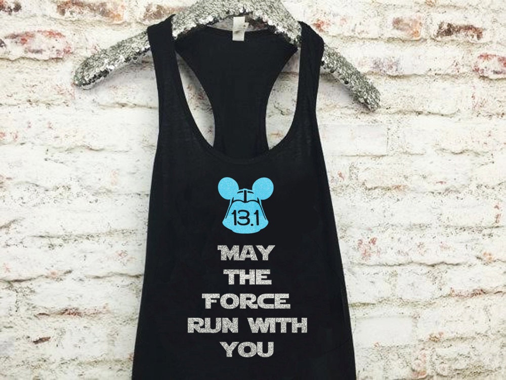 Star Wars Running Shirt 13.1 Disney by RusticPeachDesigns