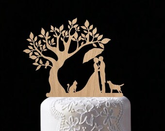 Cake topper tree | Etsy