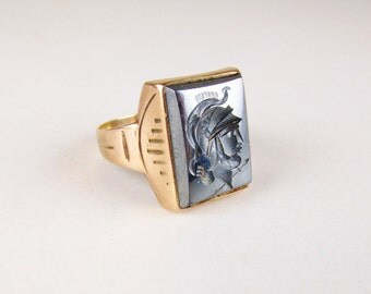 Roman soldier ring | Etsy