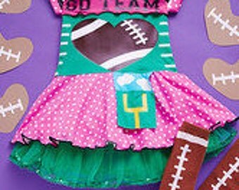 Unique girl football dress related items | Etsy