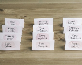 Tent place cards | Etsy