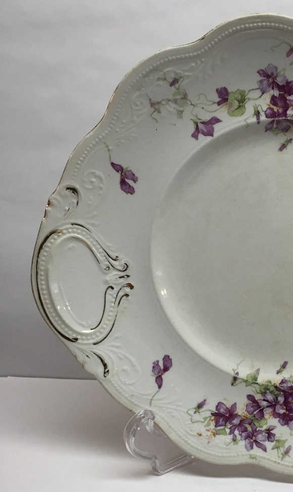 Ironstone Platter Marked CP Co Dixie Chester Pottery Company