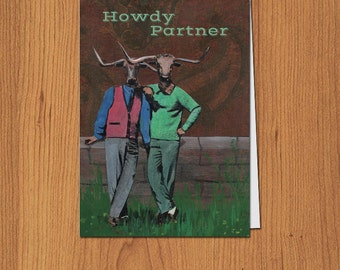Howdy friend | Etsy