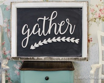 UNFINISHED MDF arrow Cutout Typography Sign Wood by StartatHome