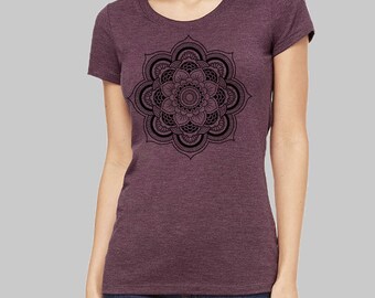 Mandala t shirt | Etsy
